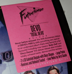 Total Devo Deluxe 2 CD Digipak