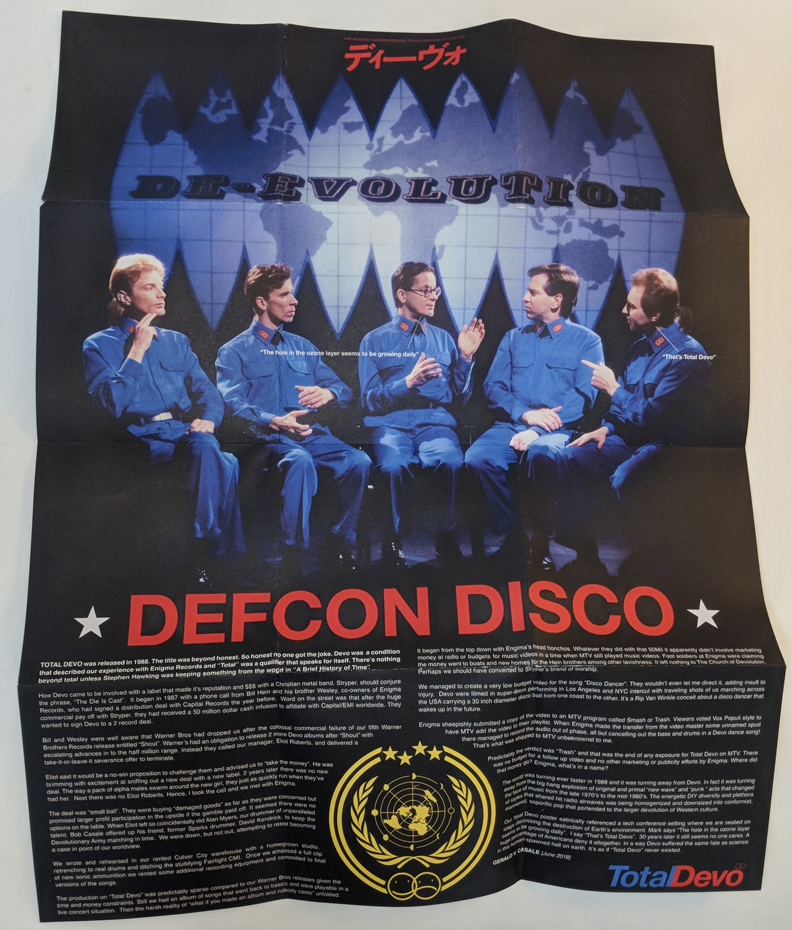 Total Devo Deluxe 2 CD Digipak